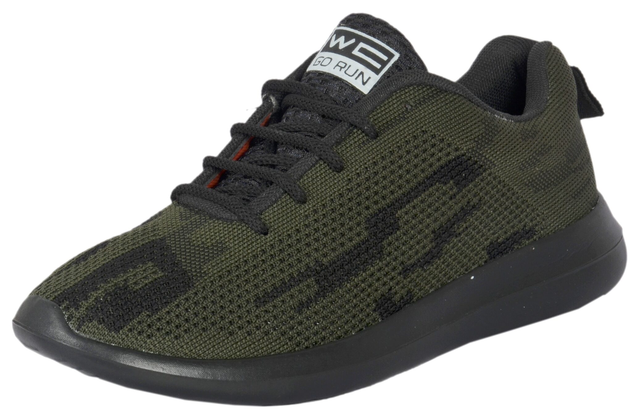 West Code Men's Mehendi Green Mesh Casual Sneakers Shoes 1215-Mehendi ...