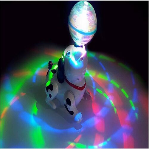 Buy Toys Cute Dancing Dog Toy with Reflected 3D Lights & Wonderful ...