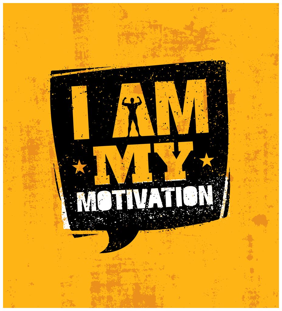 Buy 5 Ace I Am My Motivation Wall Sticker Paper Poster Online at Low ...