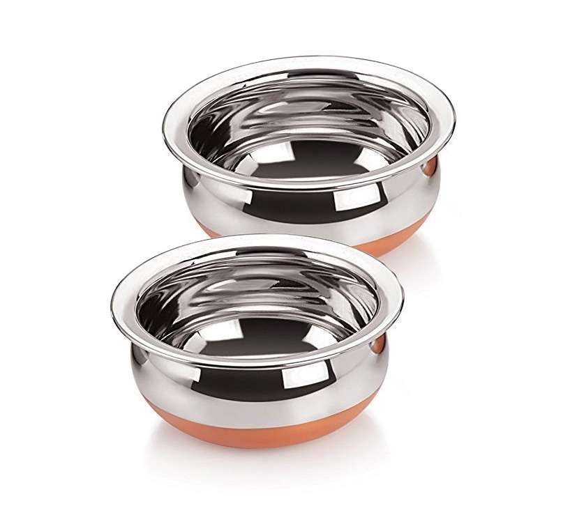 Buy MENZY 1.25 L Without Lid Sauce Pot ( Stainless Steel , Set of 2 ...