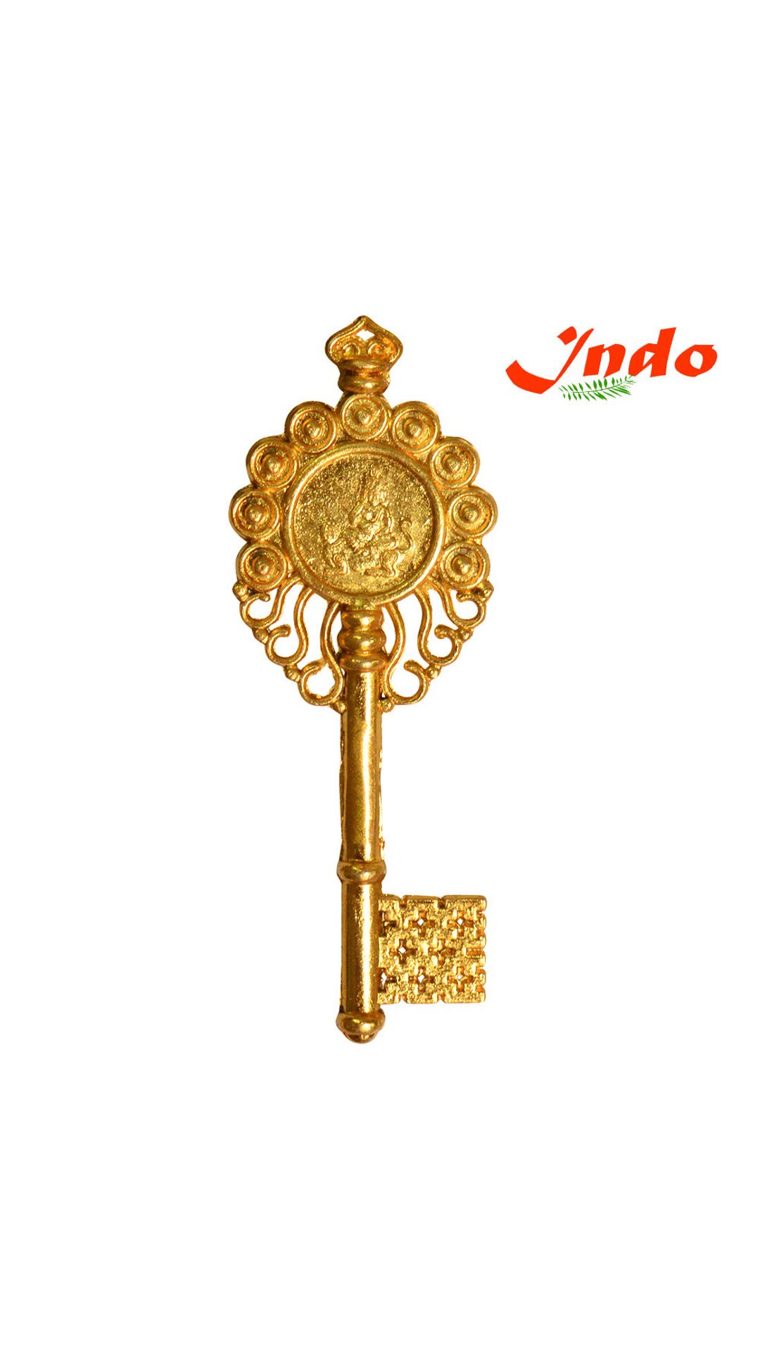 Buy Indoselection Gold Polished Kuber Kunji Online at Low Prices in ...