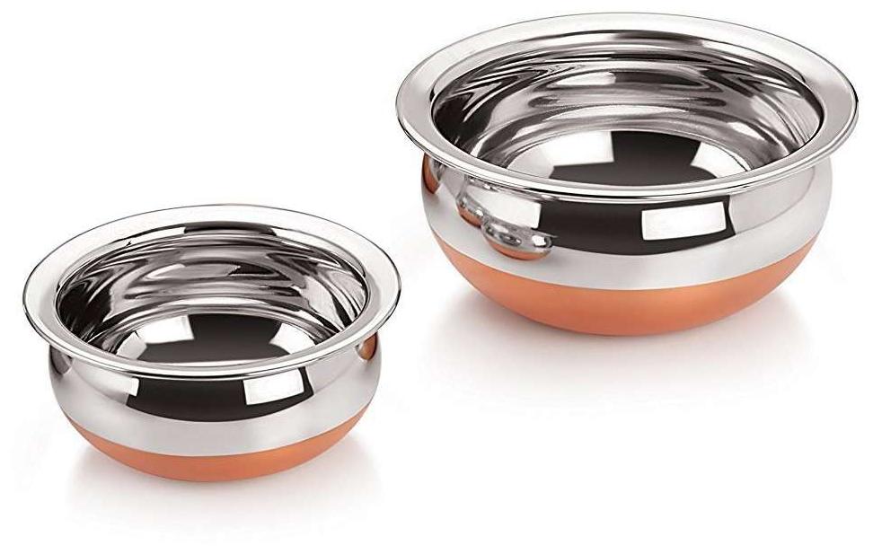 Buy MENZY 1.25 L Without Lid Sauce Pot ( Stainless Steel , Set of 2 ...