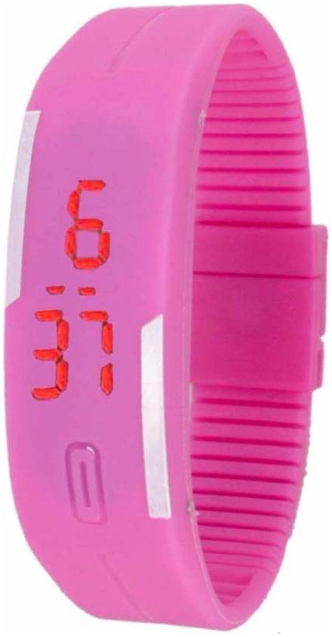 Buy Magnet Pink LED Watch Online at Low Prices in India - Paytmmall.com