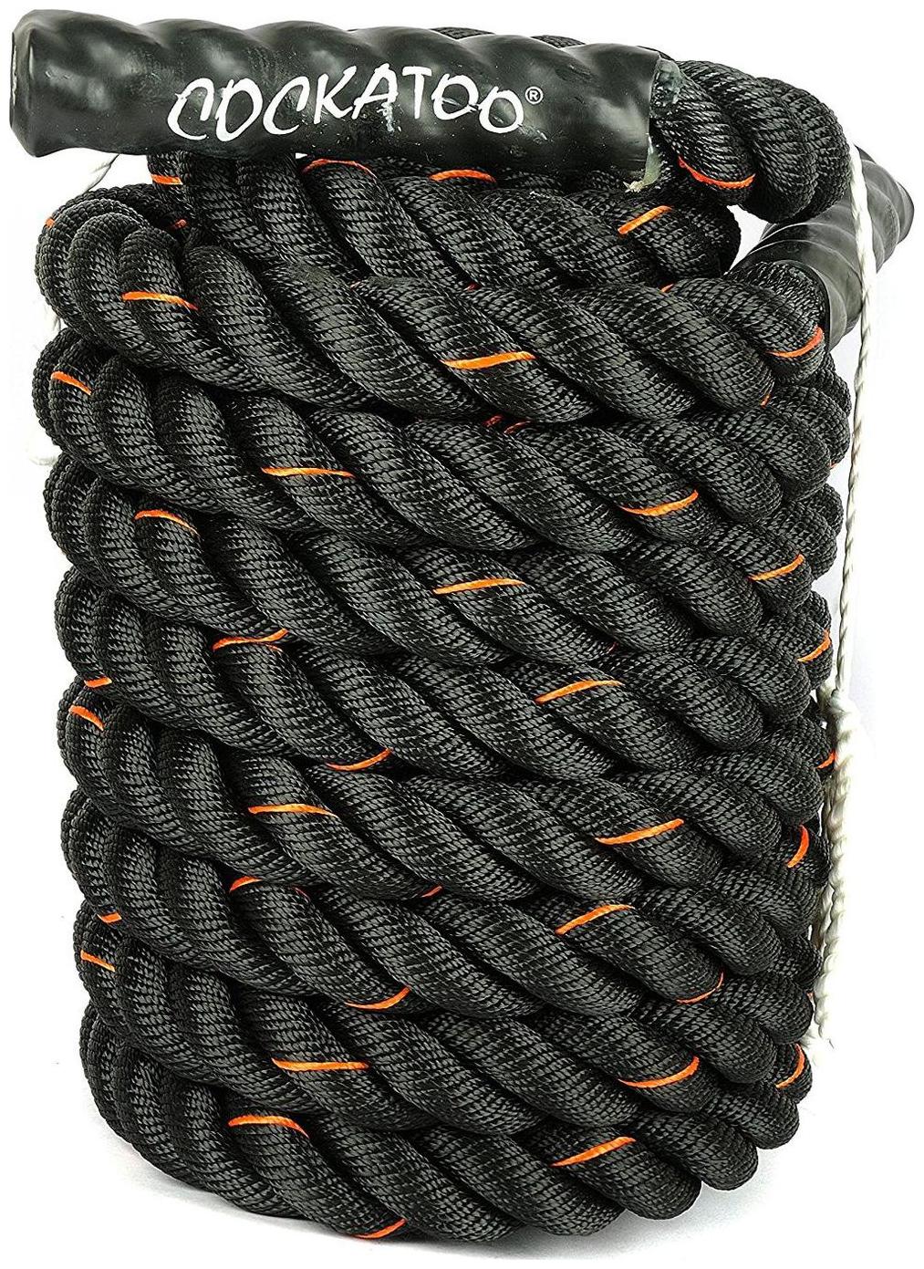 Buy Cockatoo Professional Battle Rope 30 ft Heavy Power Online at Low ...