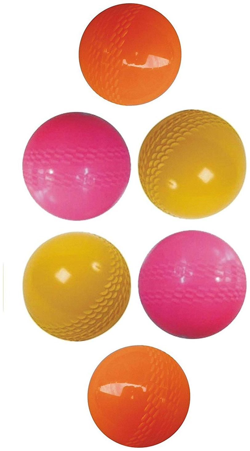 Buy Pandey Sports cricket training practice balls wind balls pack of 6 ...