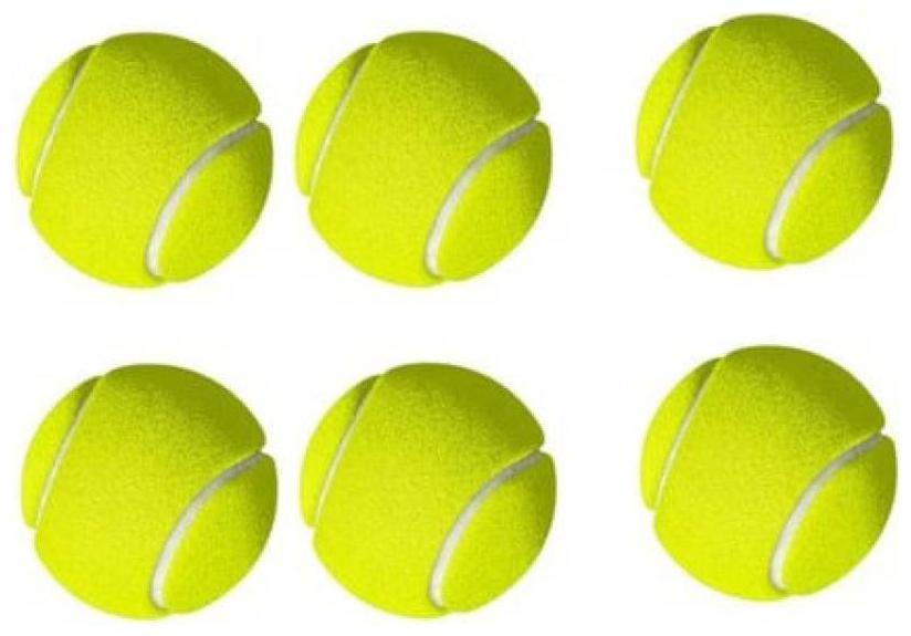Buy Tennis balls pack of 6 Online at Low Prices in India - Paytmmall.com